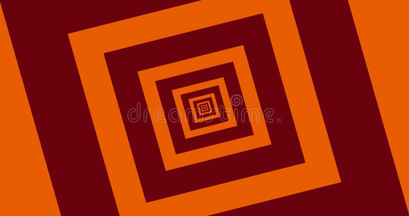 Abstract Background Animation of Red Orange Gradient Rectangular Box ...