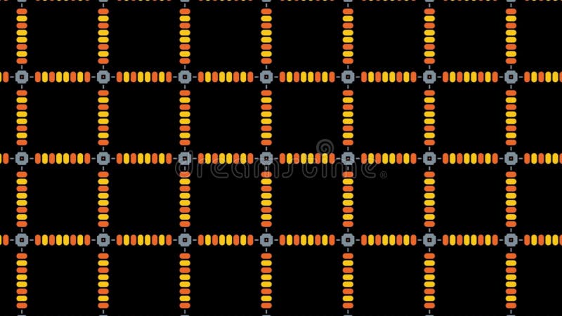 Abstract Background Animation Seamless Pattern. Repeating Geometric ...