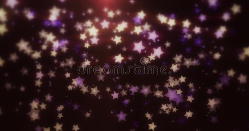 Abstract Background with Animation of Stars Loop Stock Footage - Video ...
