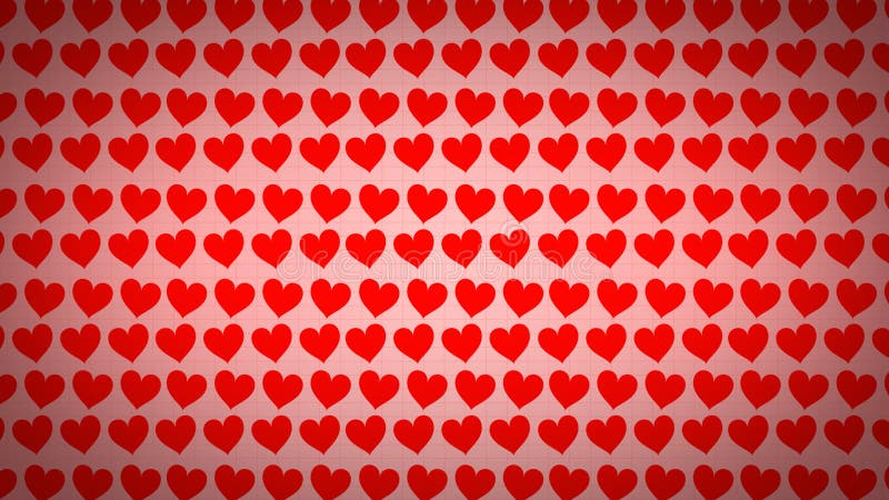 Abstract Background Animation. Valentine S Day Simple Heart-loopable ...