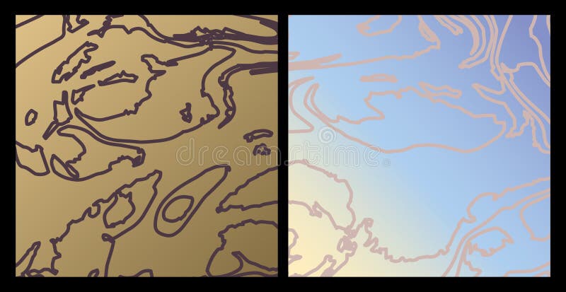 Abstract Background of Arbitrary Lines. Template for Covers, Banners ...
