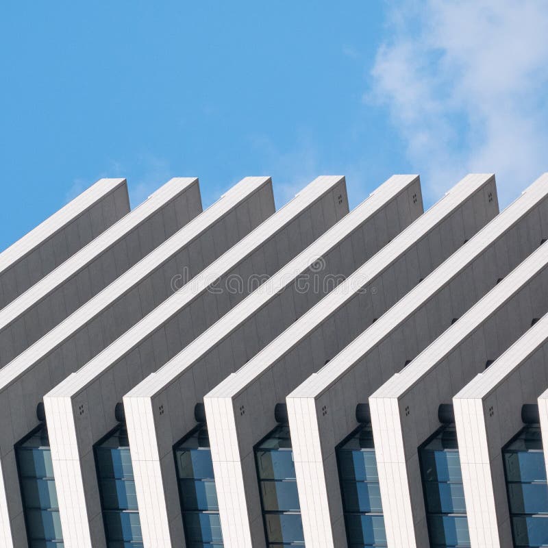 Abstract Background Architecture Lines. Modern Architecture Detail ...