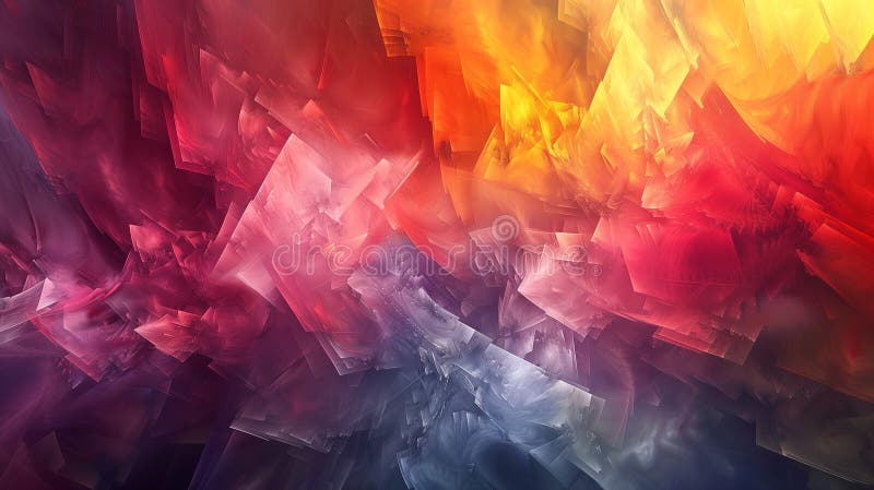 Abstract Background, Arrangement of Shapes and Forms within the ...