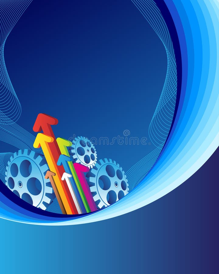 Abstract Grunge Circles. Education Background Stock Vector ...