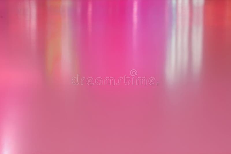 Abstract Background Art Design Vivid Pink Wave with Real Reflection ...
