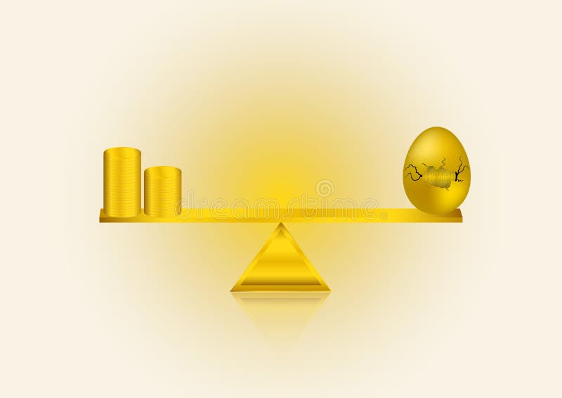 Abstract Background Balance of Cost and Profit Concept Stock Vector ...