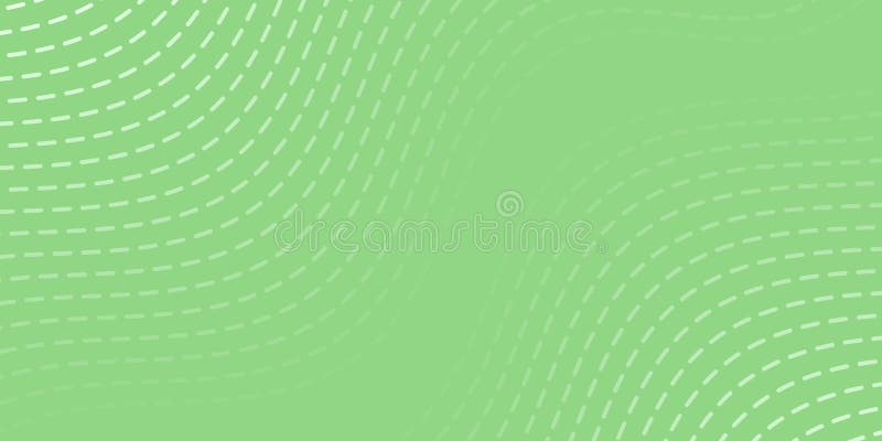 Abstract Background for Banner with Dots and Waves. Green Color Stock ...