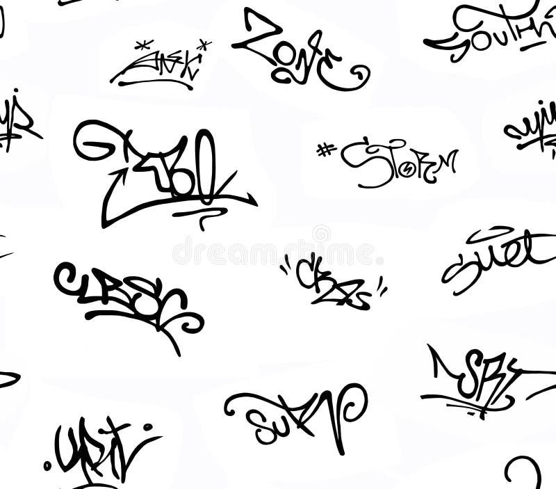 Signatures Set. Abstract Business Autograph Illustration. Stock Vector ...