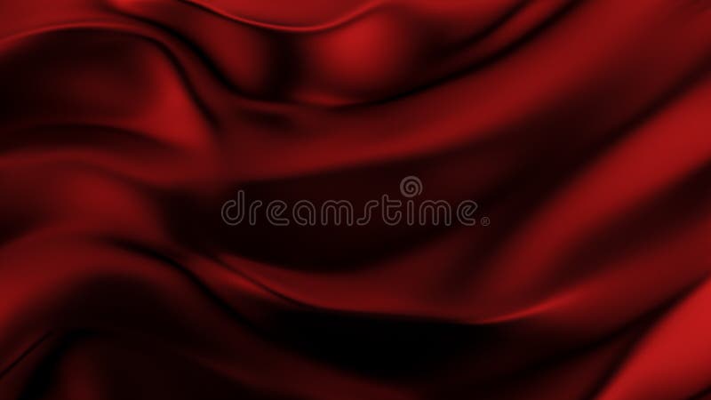 Abstract Background with Beautiful Red Cloth. 3d Illustration, 3d ...
