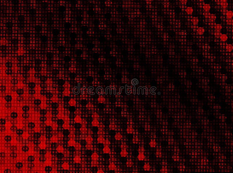 Abstract Background With Binary Code Stock Illustration Illustration