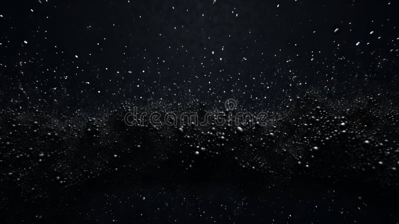 Abstract Background with Black Particles AI Generated Stock ...