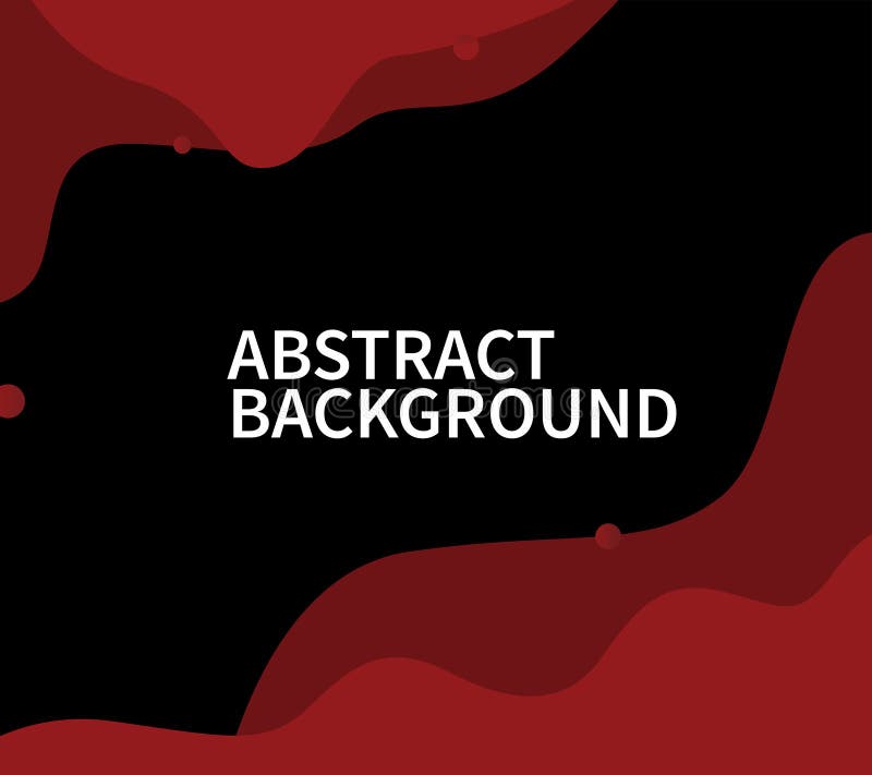 Abstract Background Black and Red. Dynamic Shape Colorfull Stock Vector ...