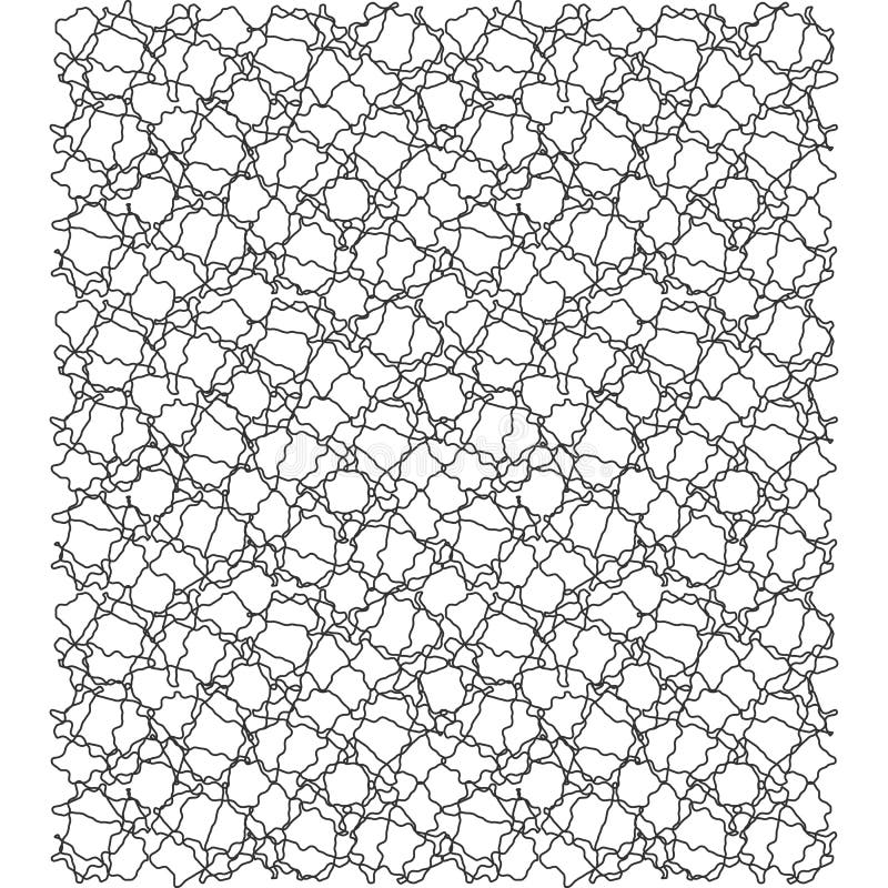 Black threads knotted stock vector. Illustration of backdrop - 88214922