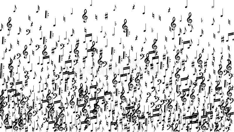 Falling Music Notes Stock Illustrations – 451 Falling Music Notes Stock ...