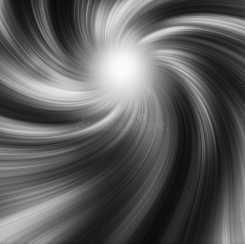 Abstract Background with Black and White Spiral Forms Stock ...