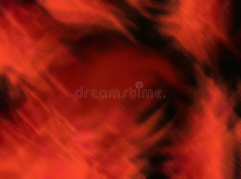 Abstract Background with Blobs or Strokes of Red Fire Smoke Stock ...