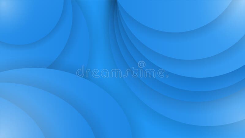 Abstract Background of Blue Color. Curved Lines Stock Vector ...