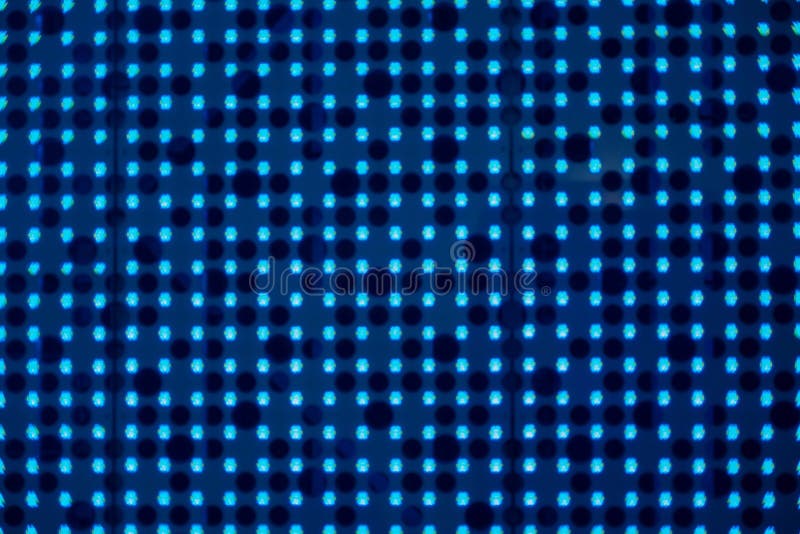 Abstract Background. Bright Blue LED Screen. Soft Focus Stock Image ...