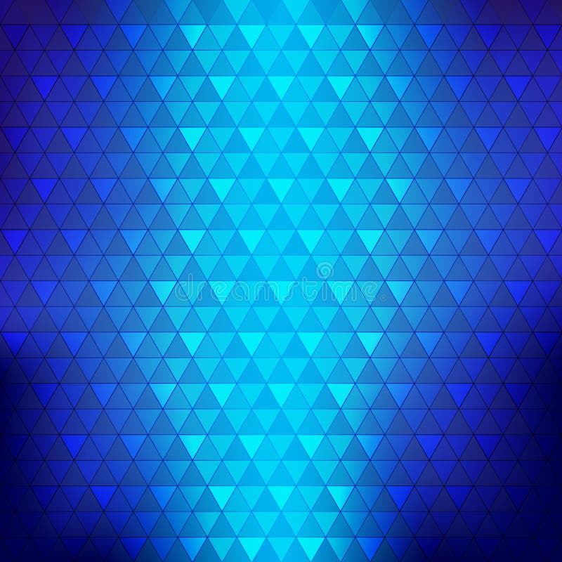 Abstract Background Blue Continuous Triangle Geometry Element Vetor ...
