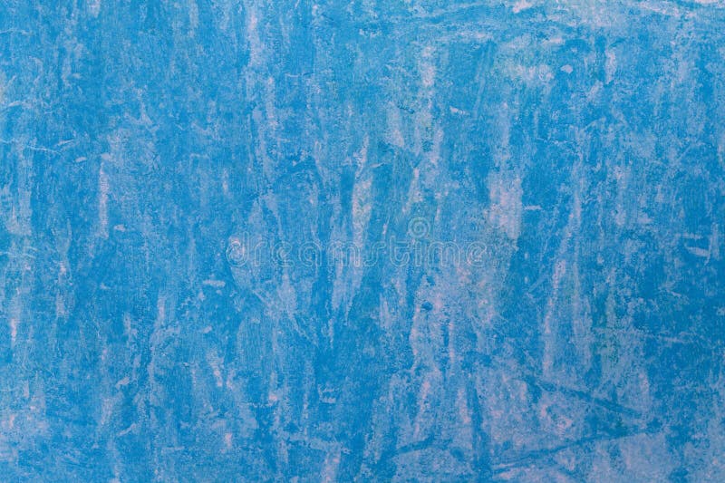 Abstract Background with Blue Crayon Drawing Texture. Stock ...