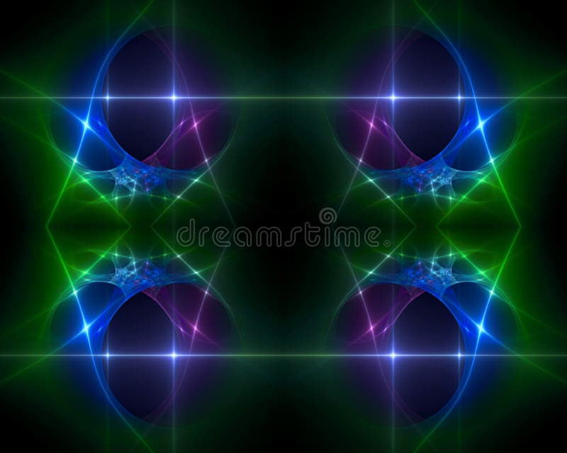 Abstract Background Blue Electric Light Shapes and Blurs Stock ...