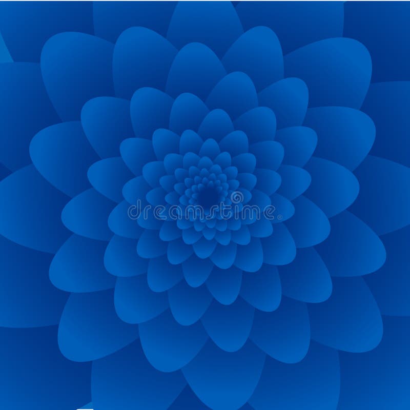 Abstract Background Blue Flower Illustrasion Vector Eps 10 Stock Vector ...