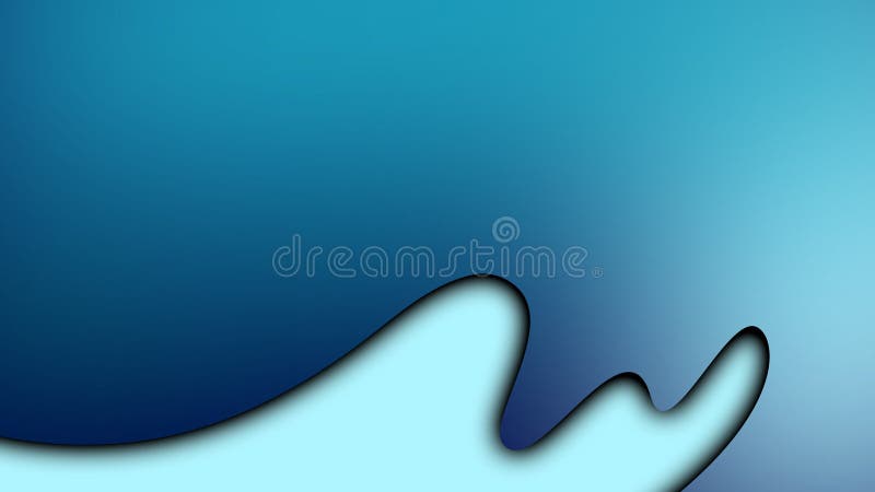 Abstract Background Blue Gradient 3d Liquid Simple Modern Elegant ...