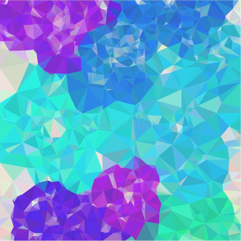 Abstract Background of Blue and Gray Light and Dark Fragments in the ...