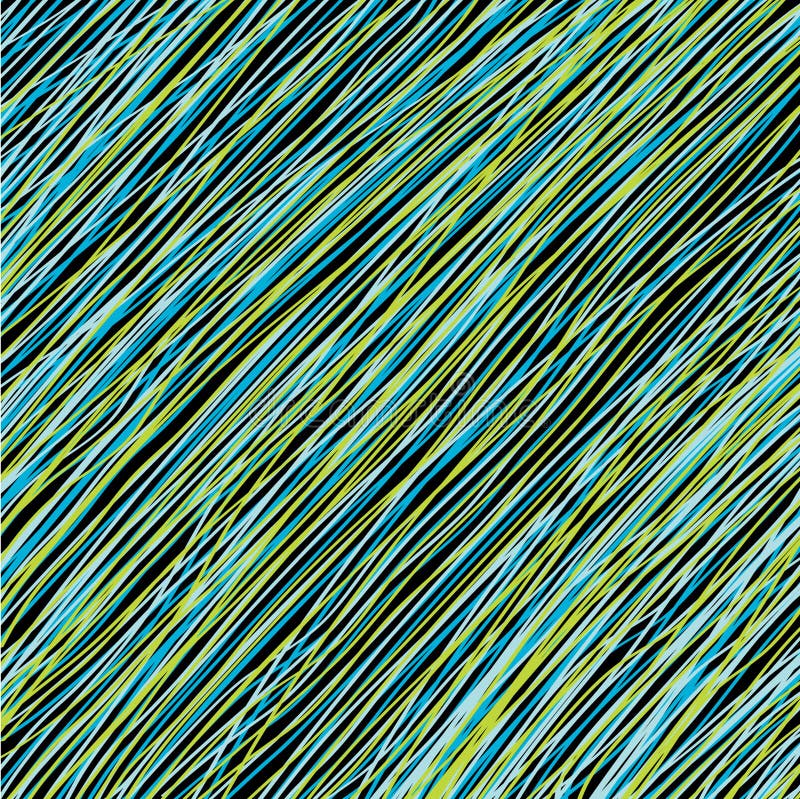 Vibrant Blue Color Lines Background. Stock Illustration - Illustration ...