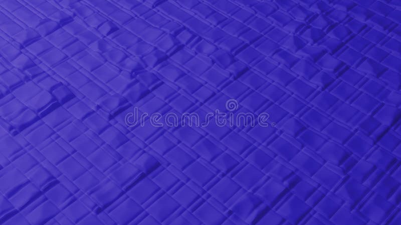 Abstract Background with Blue Grid Smooth Squares. Cell Structure ...