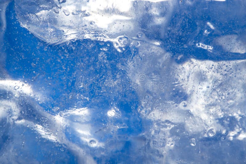 Abstract Background of Blue Ice Stock Image - Image of closeup, froze ...