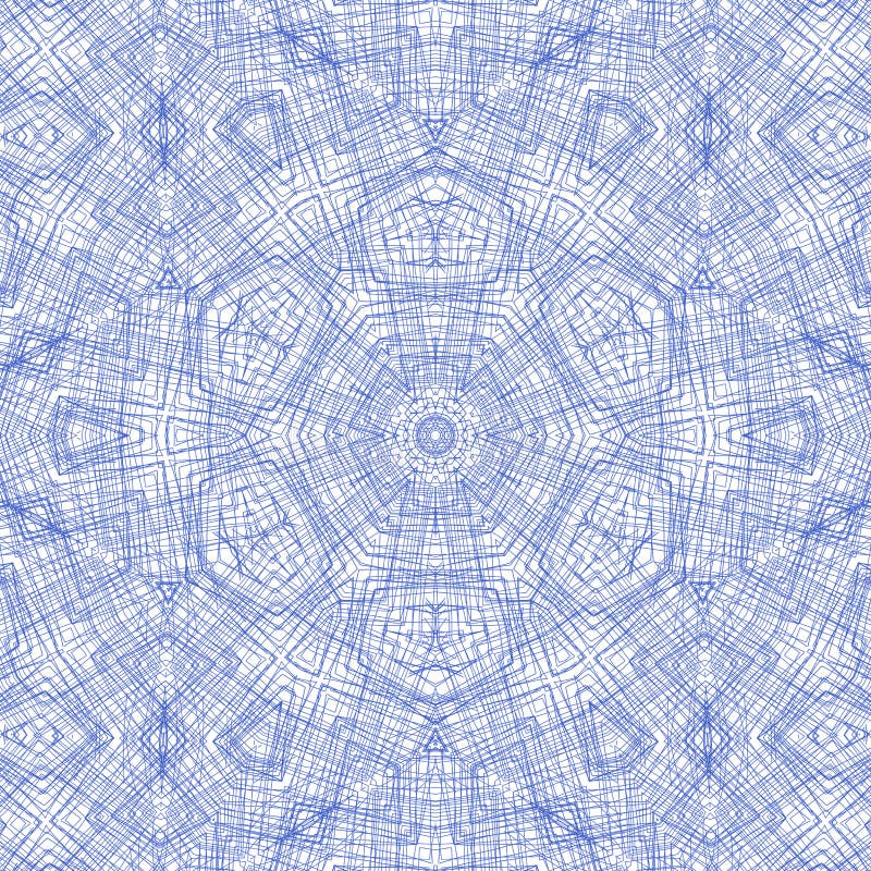 Abstract Background with Blue Lines Pattern Stock Illustration ...