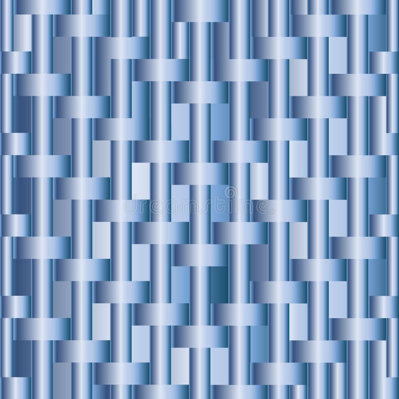 Abstract Background with Blue Metallic Bars Stock Vector - Illustration ...
