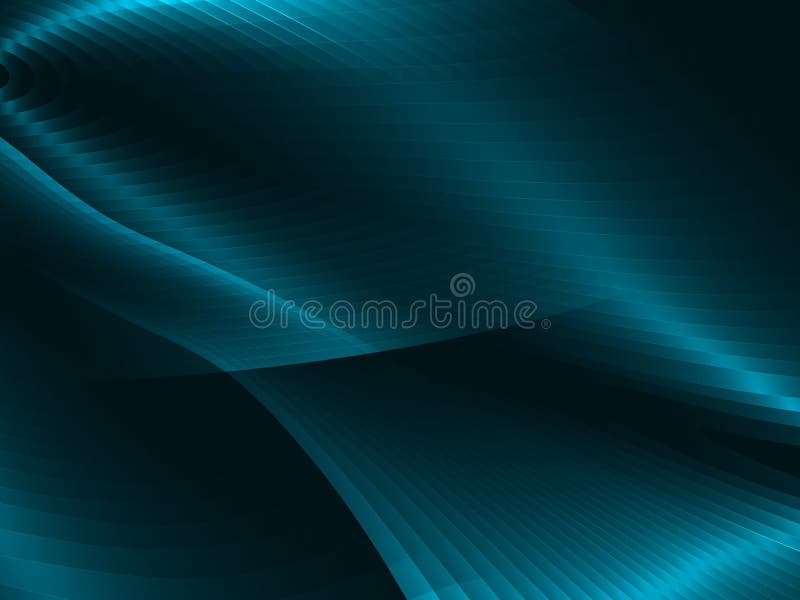 Vector Abstract Background with Blue Neon Waves Stock Vector ...