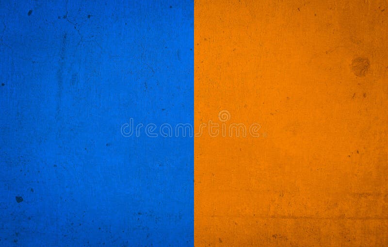 Blue & Orange Comparison Background Stock Photo - Image of color ...