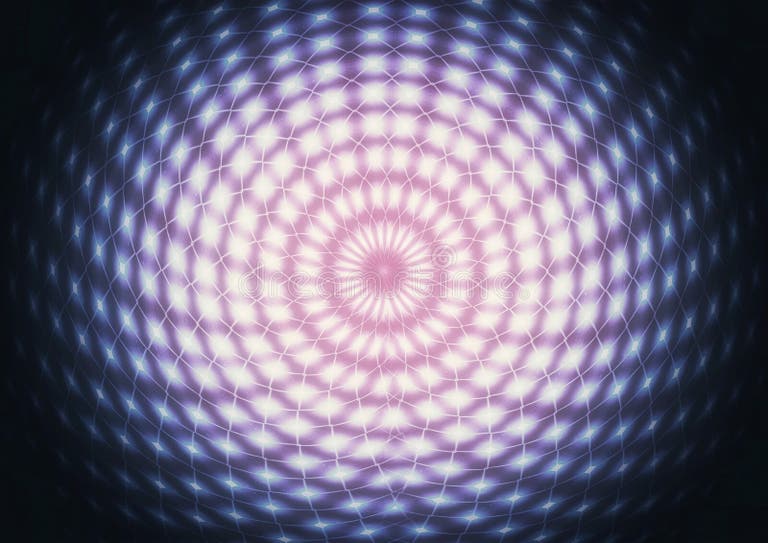 Abstract Background of Radially Exploding Blue Rays Stock Illustration ...