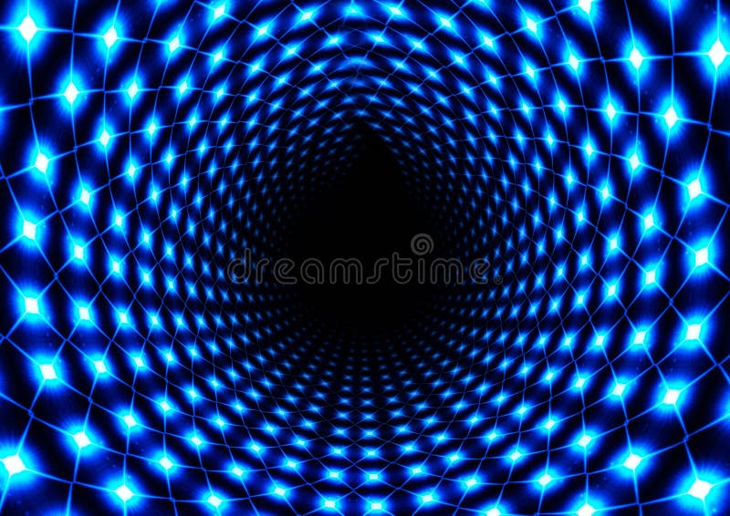Abstract Background of Radially Exploding Blue Rays Stock Illustration ...