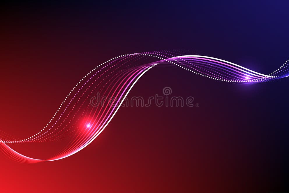 Abstract Background Blue and Red Line Pattern Luxury Premium, Vector ...