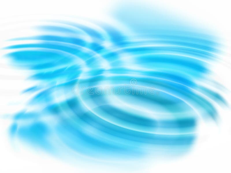 Abstract Background with Blue Ripples Stock Illustration - Illustration ...