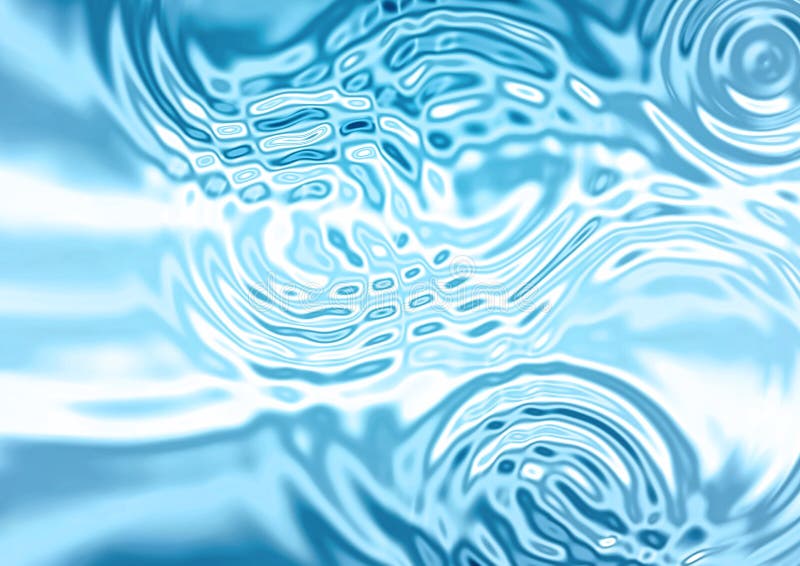 Abstract Background of Blue Ripples on Water Surface Stock Photo ...