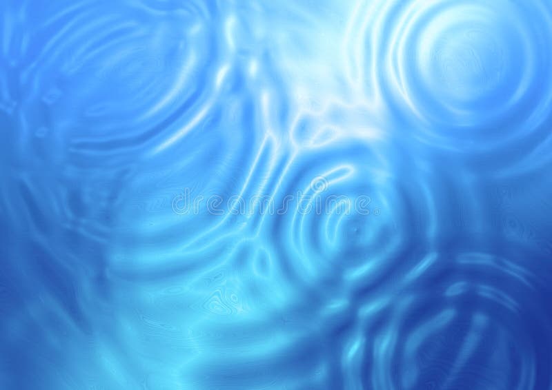 Abstract Background of Blue Ripples on Water Surface Stock Image ...