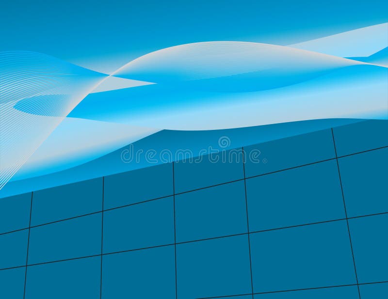 Abstract Background With Blue Shades Picture. Image: 8657798