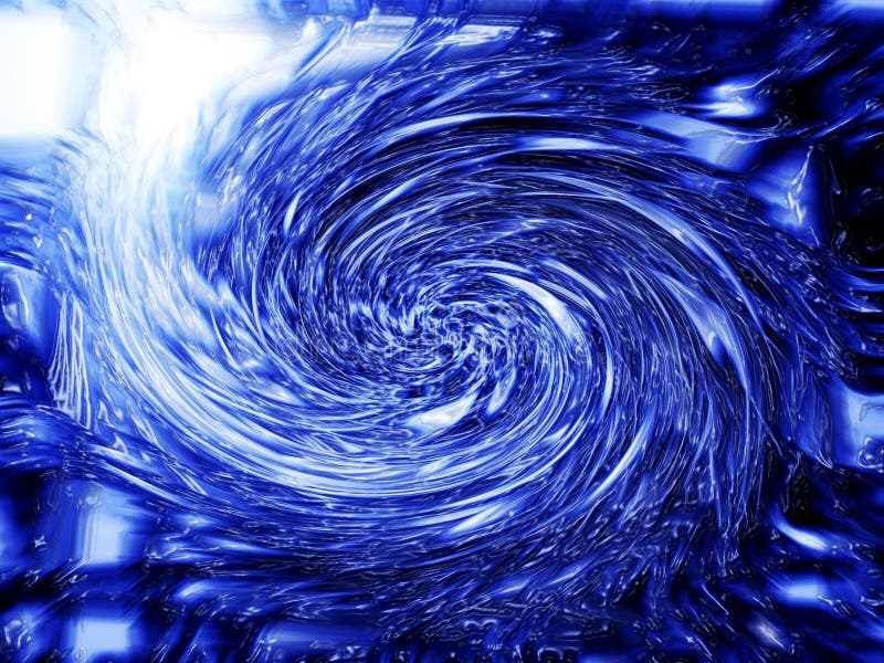 Abstract Background Blue Spiral Stock Illustration - Illustration of ...