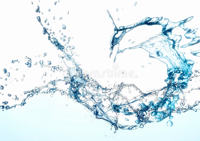 Abstract Background with Blue Splashes Stock Image - Image of energy ...
