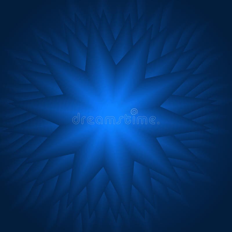Abstract Background With Blue Stars Stock Vector - Illustration of ...