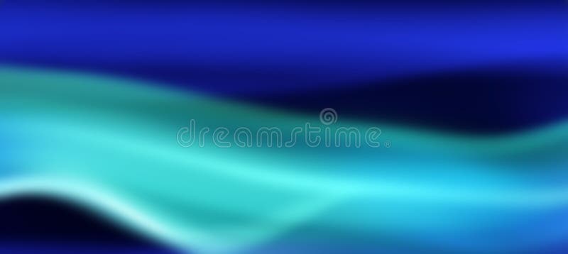Abstract Background with Blue and Turquoise Gradient Creating Smooth ...