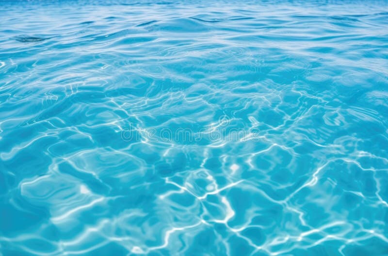 Abstract Background Blue Water Surface Swimming Pool,turquoise Beach ...
