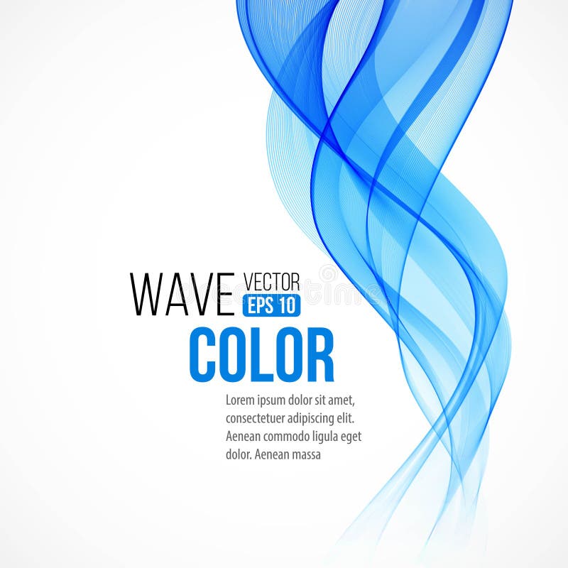 Blue Wave Abstract Background. Presentation Template. Design Layout ...