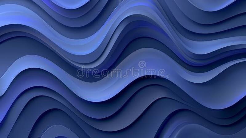 Abstract Background, Blue Wavy Pattern, Elegant Texture, Modern Design ...