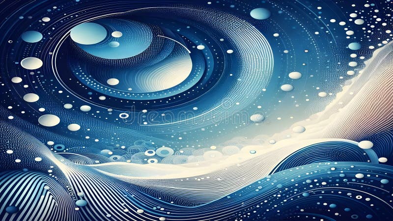 Abstract Background with Blue and White Dots Stock Image - Image of dotted, blue: 330560569